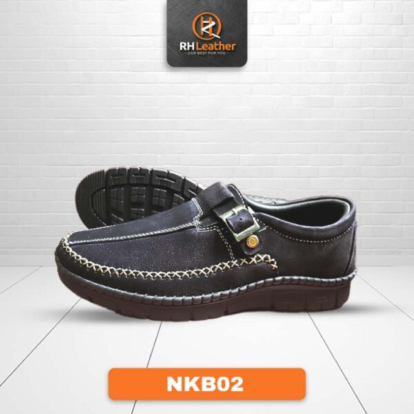 Casual Shoes Code: HKB02 (Black Color) – rhleatherbd