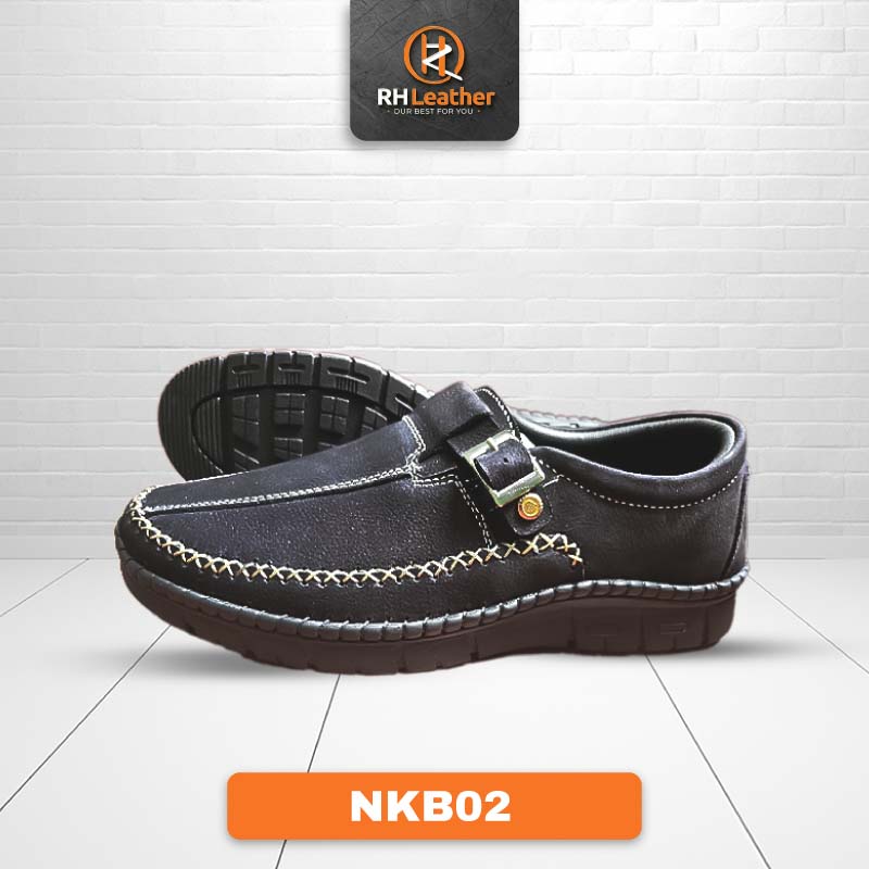 Casual Shoes Code: HKB02 (Black Color) – rhleatherbd